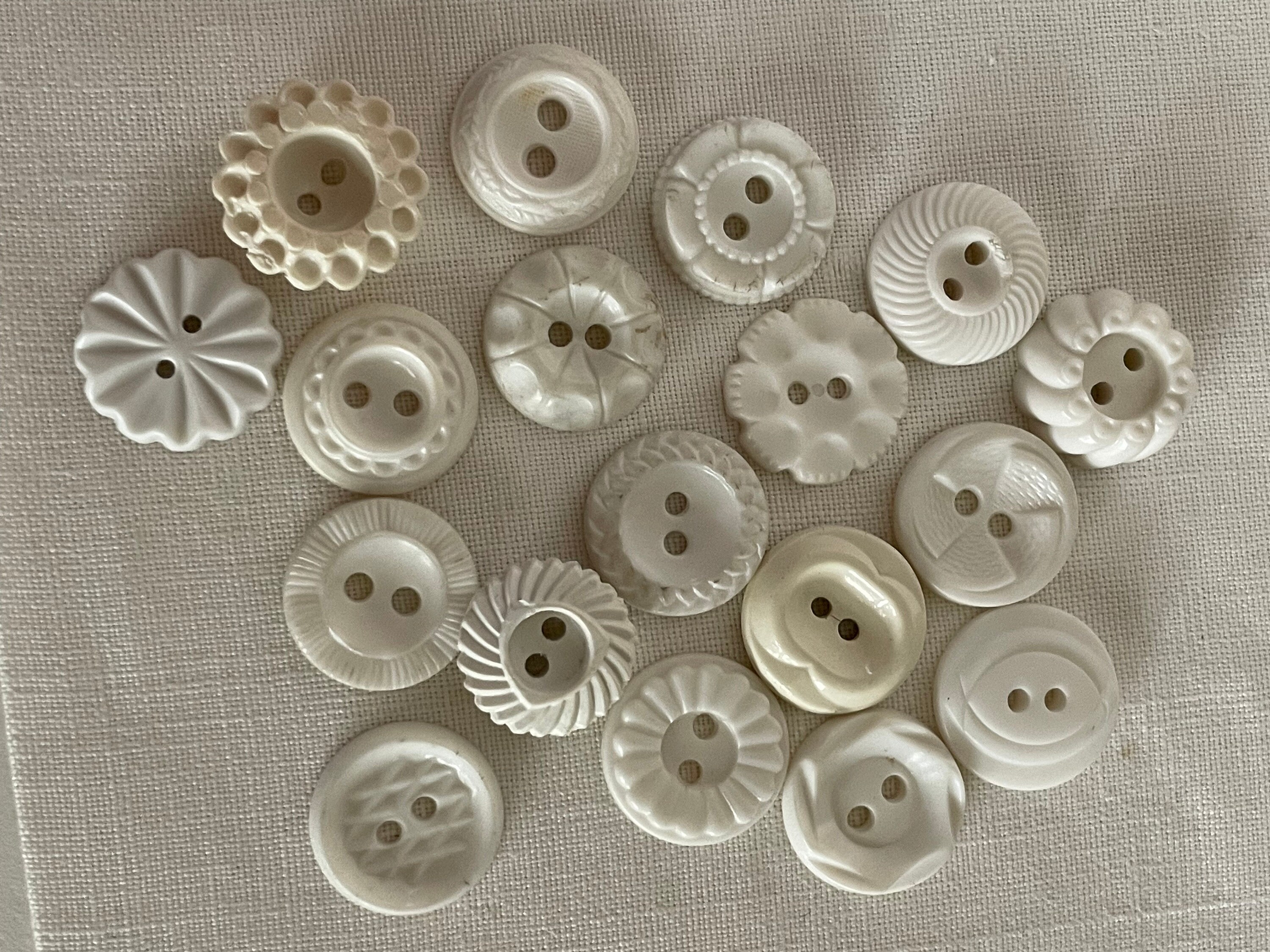 Collection of Small Vintage House Dress Buttons - Etsy