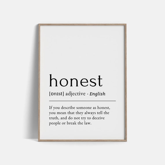 Honesty Definition