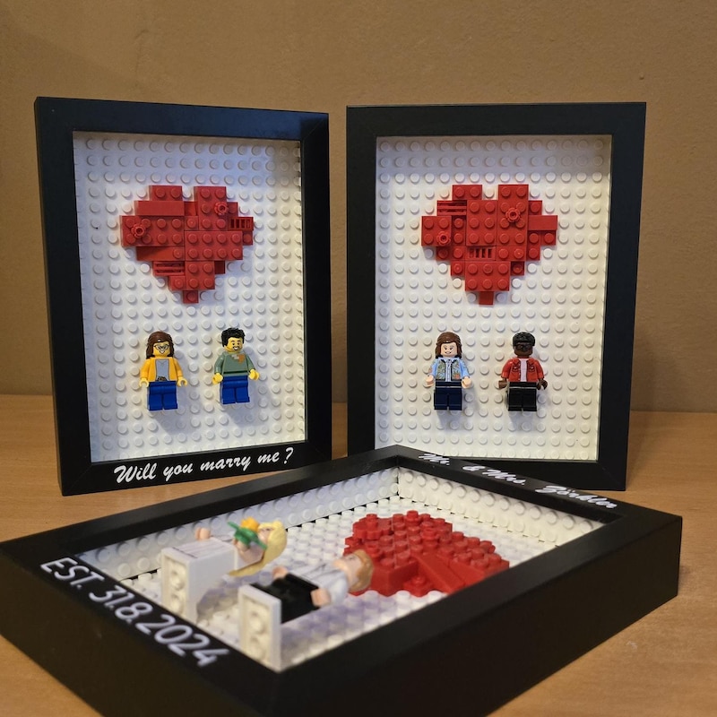 Personalized Couple Legos Minifigures - Etsy