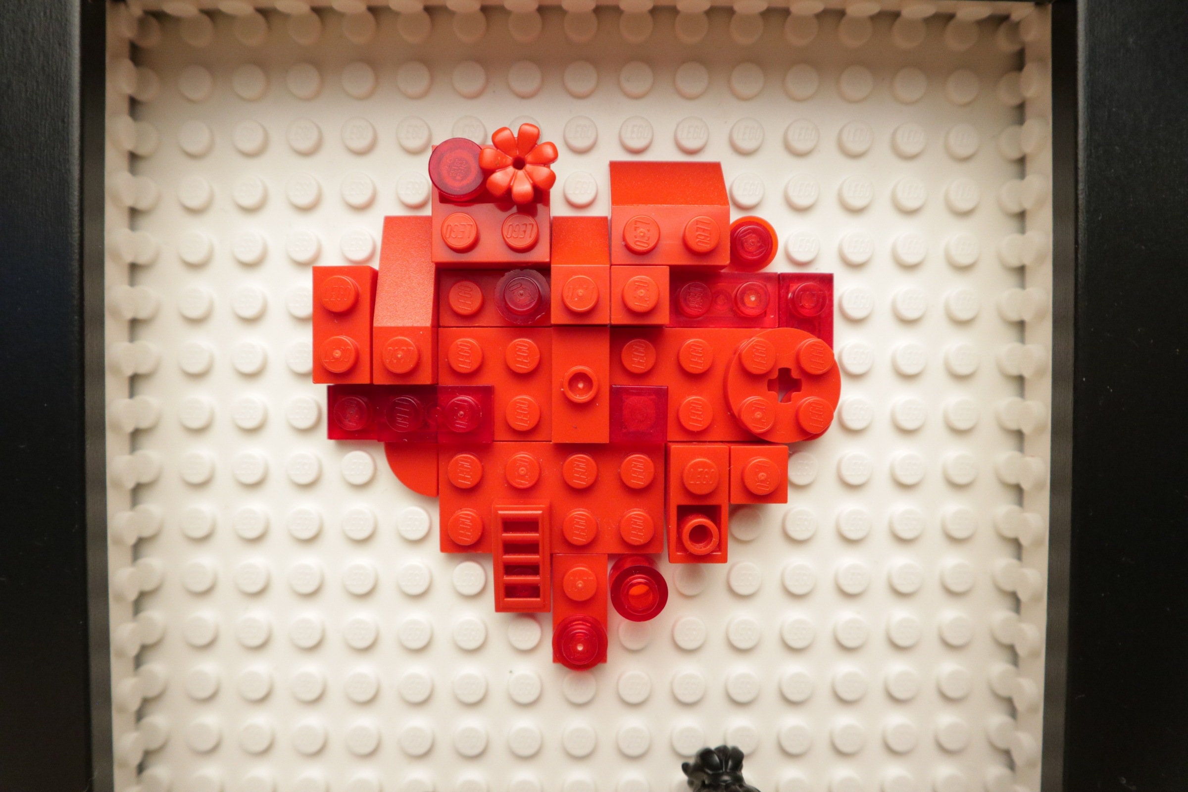 LEGO Love Theme Frame With Personalized Minifigures - Etsy