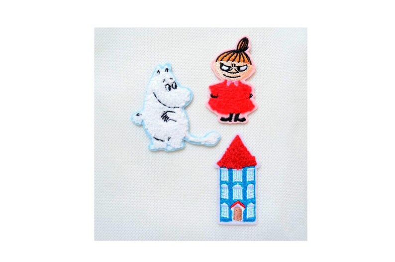 Moomin Character Iron-on Patch: Embroidered Applique, Japan - Etsy