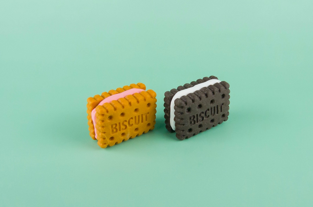 Biscuit Cookie Eraser Rubber Stationery Iwako Japan "color Options" - Etsy