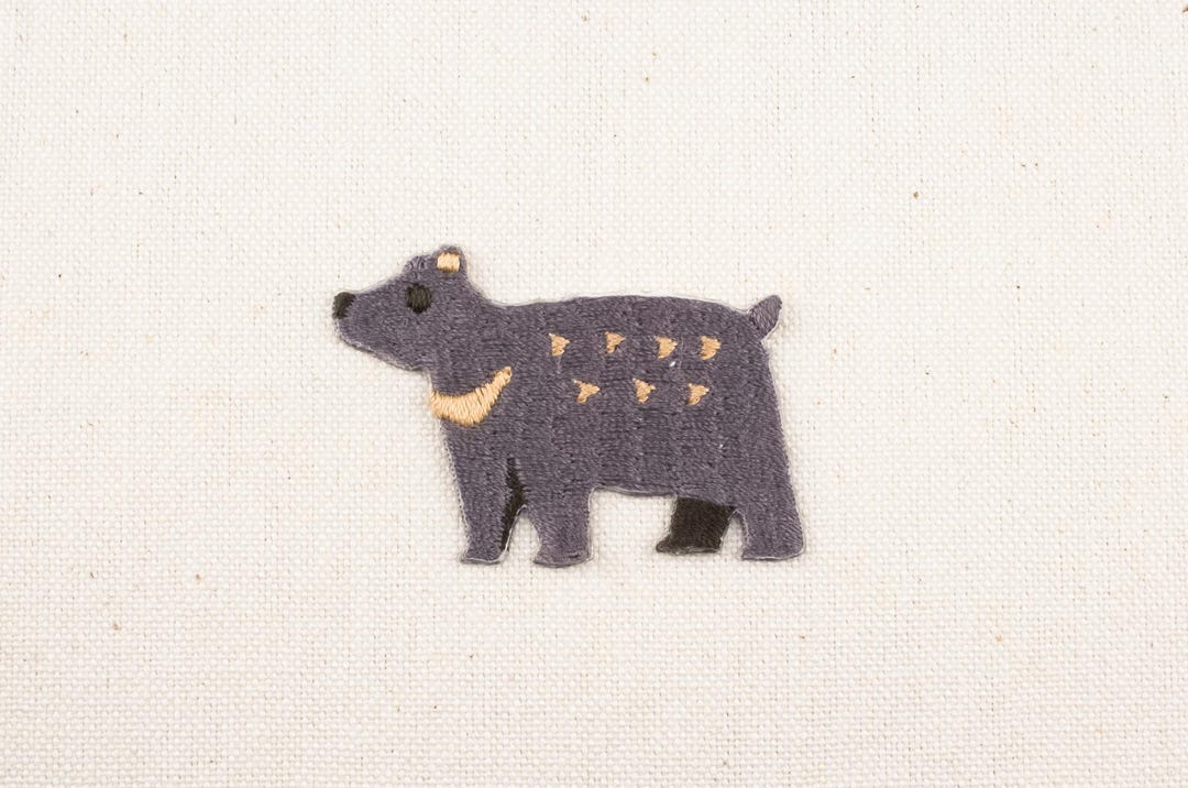 Bear Friend Iron on Patch Embroidery Decorative Applique DIY Animal ...