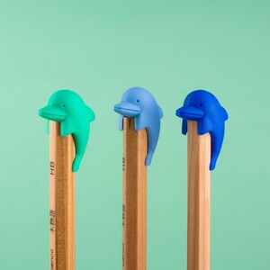 Fruits & Dolphin Small Topper Pencils Eraser "set 3" Rubber Iwako Japan ...