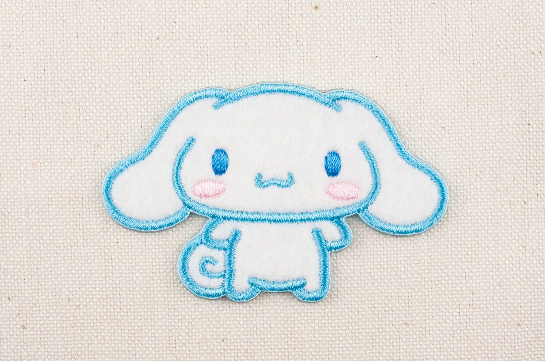 Cinnamoroll Character Iron on Patch 1 Embroidery Decorative Applique ...
