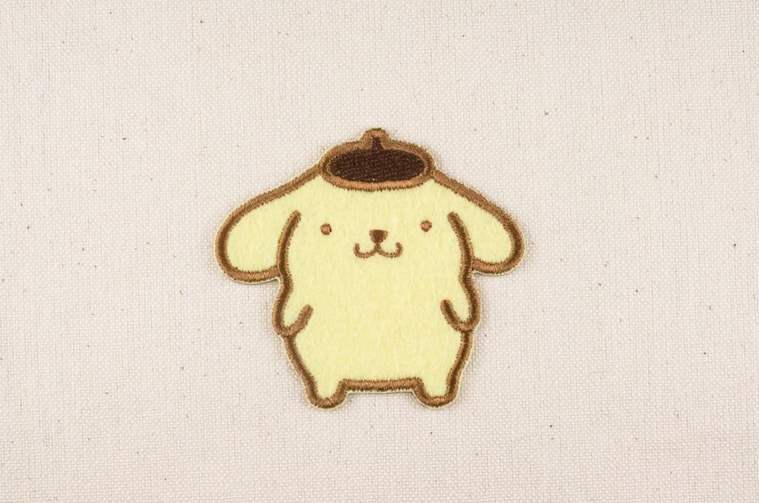 Pompompurin Character Iron on Patch 2 Embroidery Decorative Applique ...