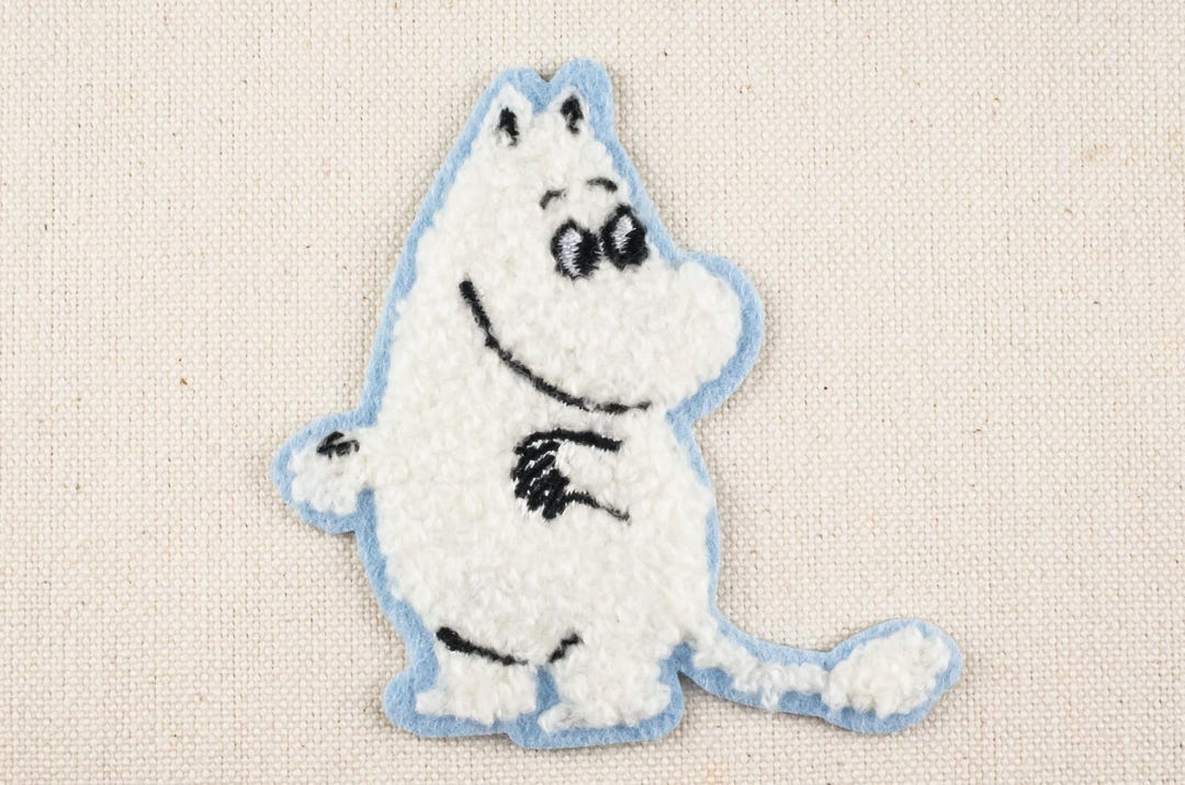 Moomin Whole Body Character Iron on Patch Embroidery Decorative ...