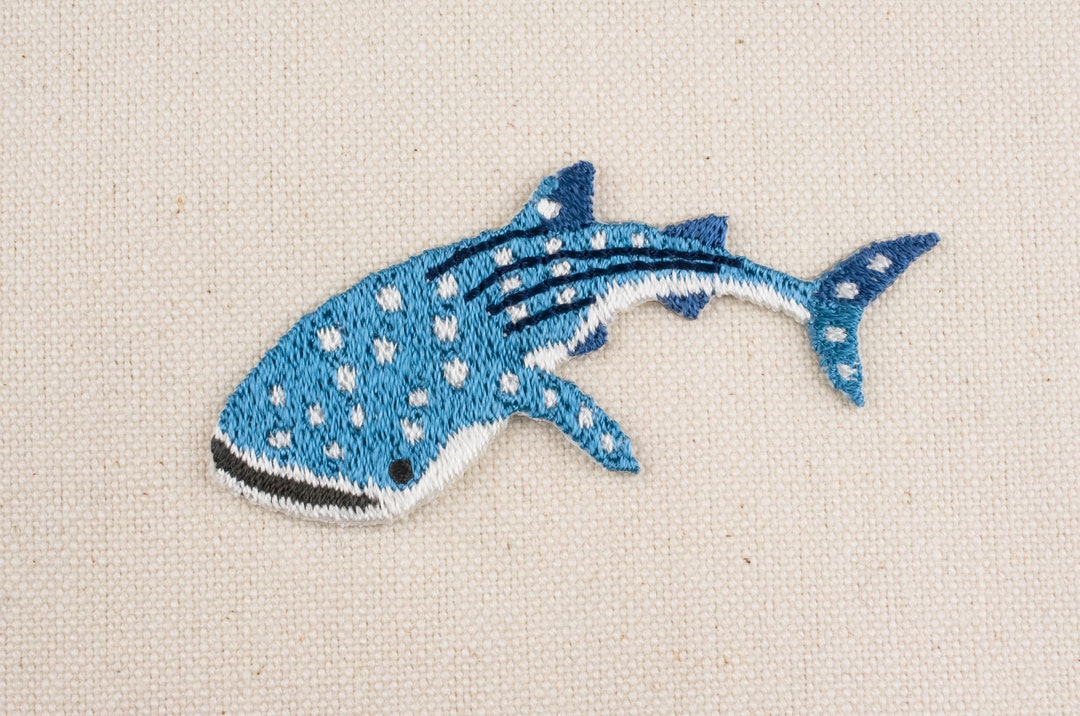 Whale Shark Iron on Patch Embroidery Decorative Applique DIY ...