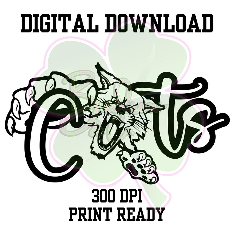 Wildcats Paw Print PNG Bundle: Kentucky Fan Design (digital Download ...