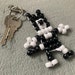 Bluey Inspired Beaded Keychain - Etsy