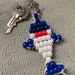 Baby Shark Inspired Beaded Keychain - Etsy