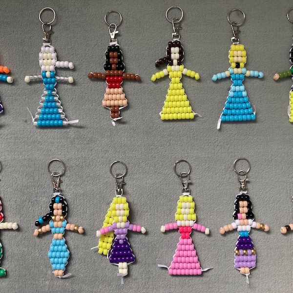 Pony Bead Animal Keychain Patterns - Etsy