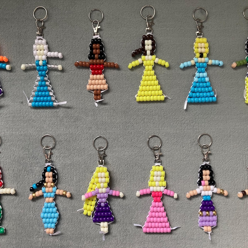 Pony Bead Animal Keychain Patterns - Etsy