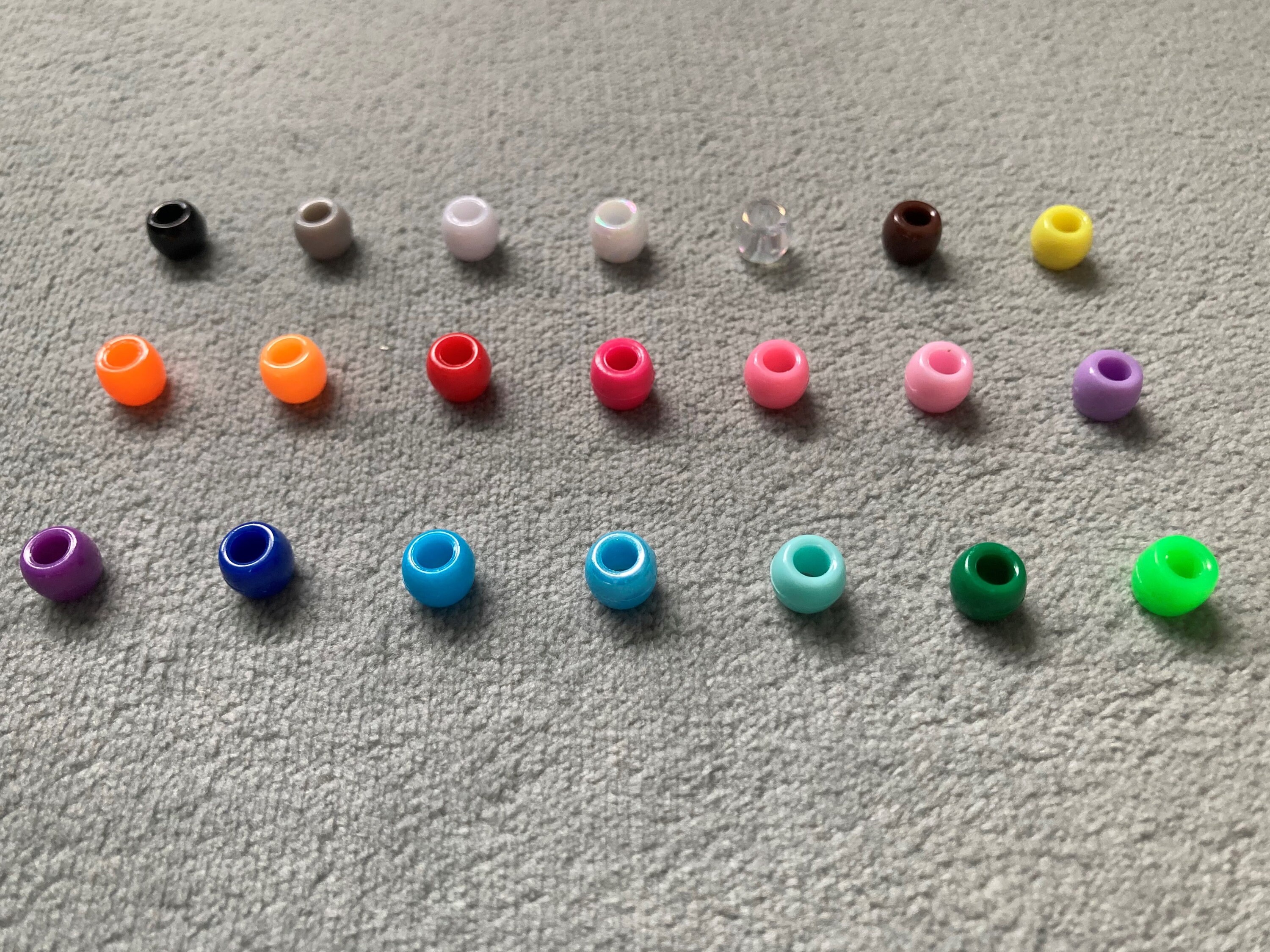 Custom Bead Cross Keychain - Etsy