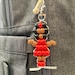 Custom Beaded Girl Keychain - Etsy