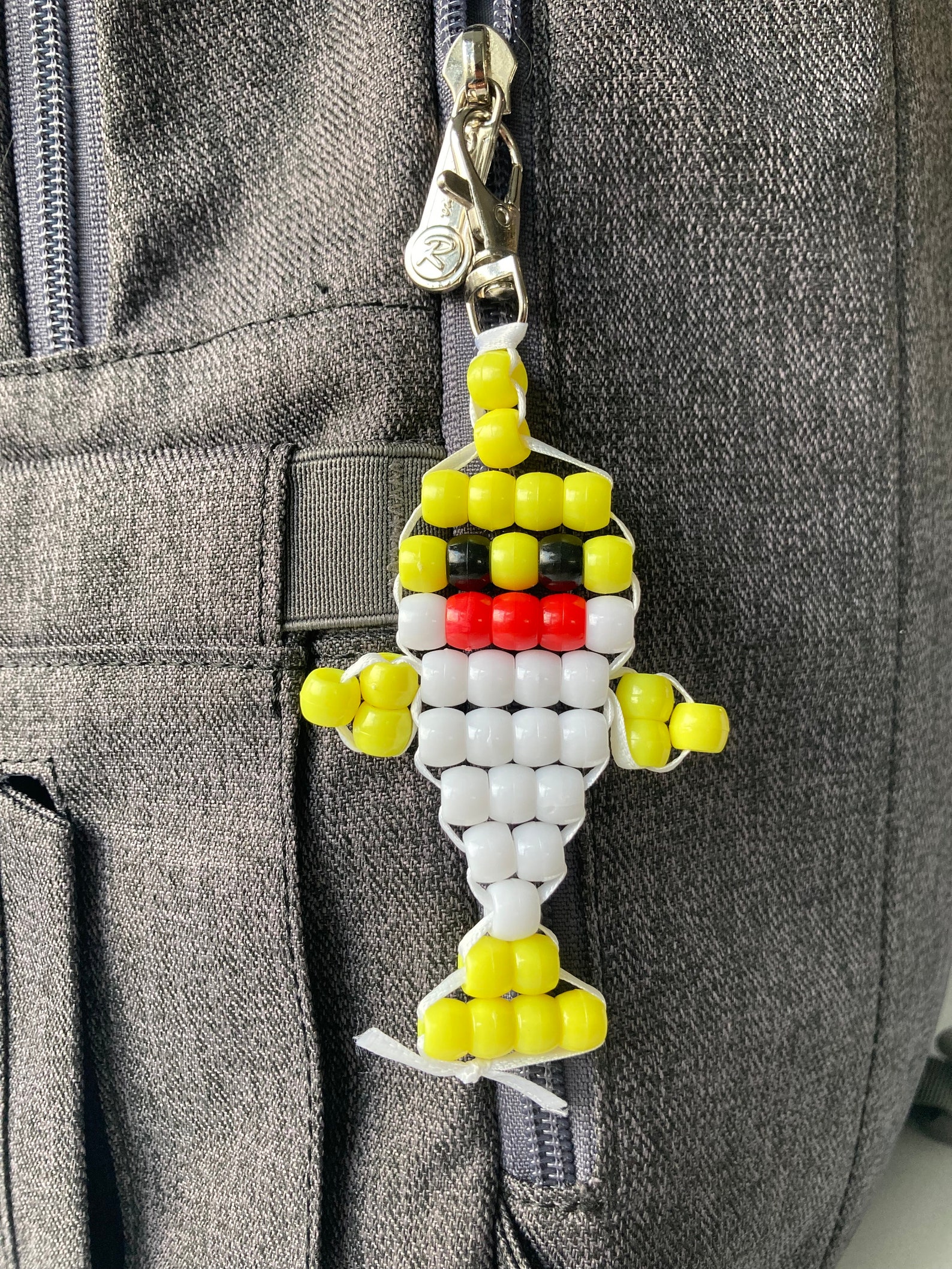 Baby Shark Inspired Beaded Keychain - Etsy