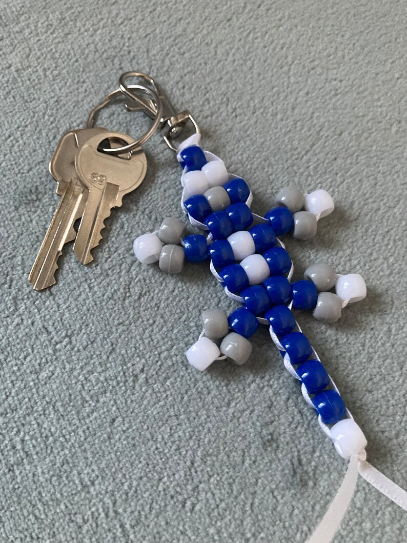 4-color Custom Lizard Keychain - Etsy