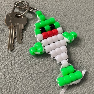 Baby Shark Inspired Beaded Keychain - Etsy
