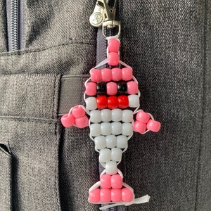 Baby Shark Inspired Beaded Keychain - Etsy