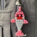 Baby Shark Inspired Beaded Keychain - Etsy