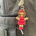 Custom Beaded Girl Keychain - Etsy