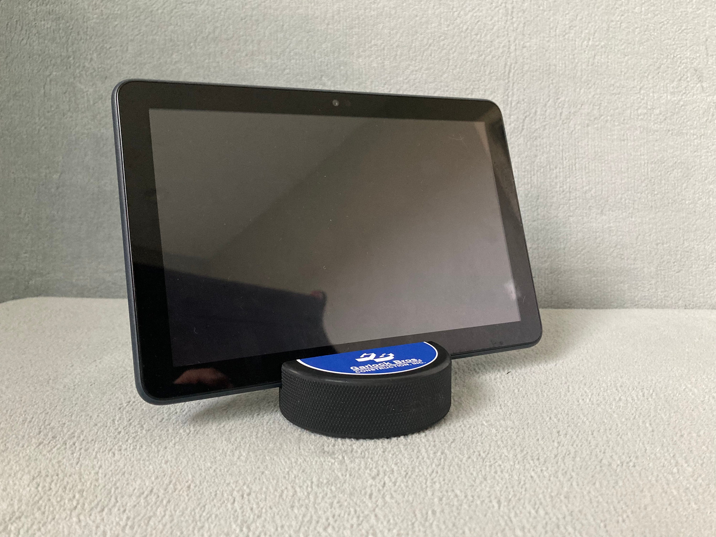 Customized Hockey Puck Phone Stand Tablet Stand Business Card Stand ...