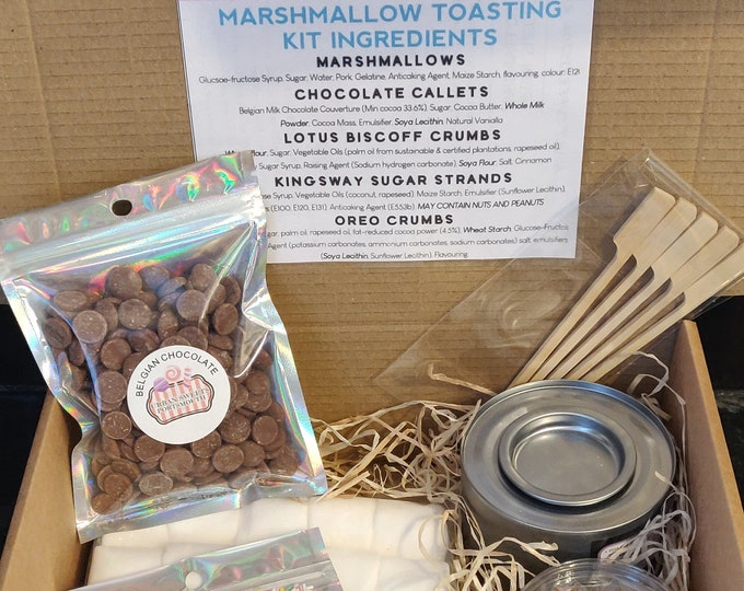 Marshmallow Toasting Taster Kit - Etsy UK