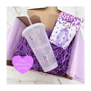 Gift Box for Her, Personalised Gift, Cold Cup, Personalised Cold Cup ...