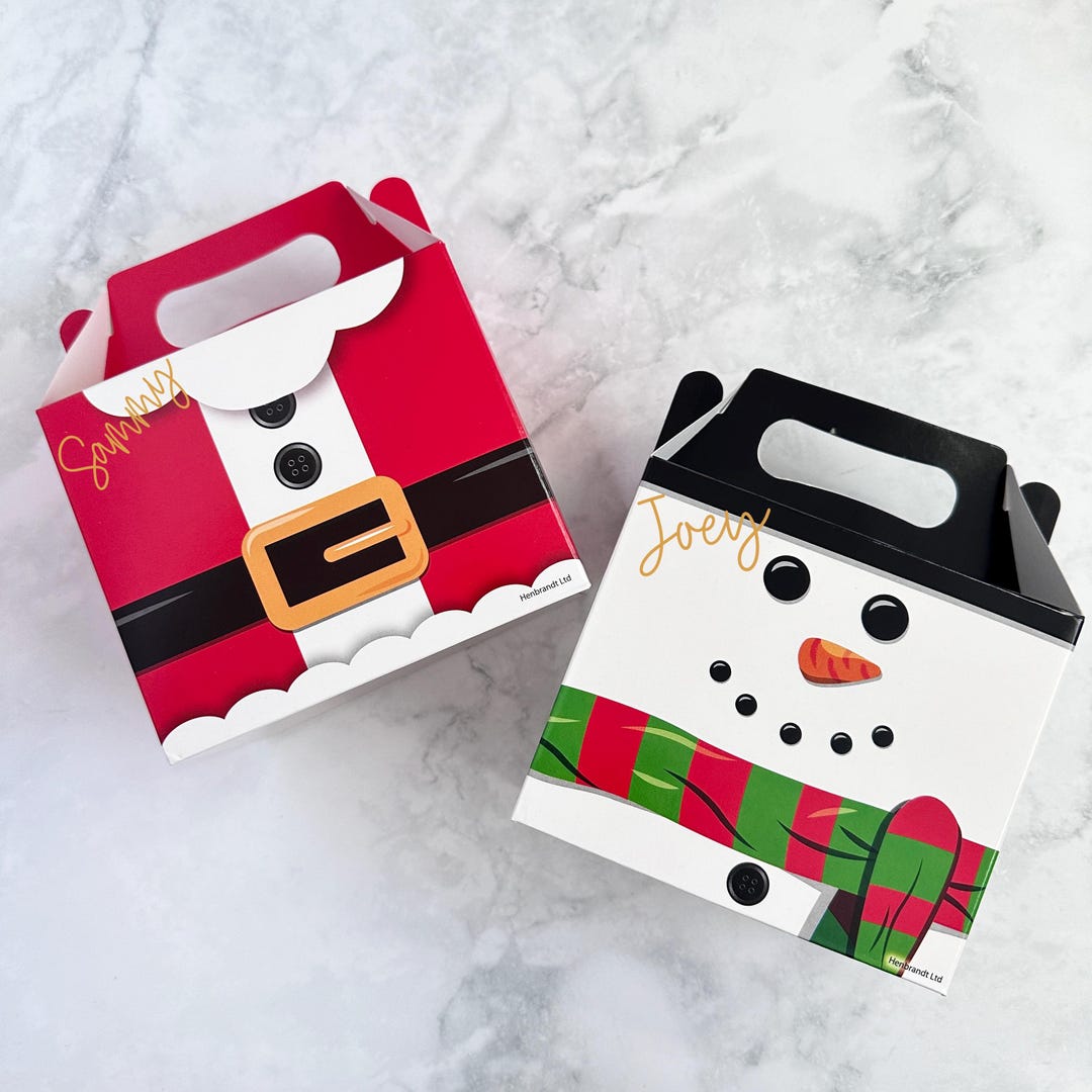 Personalised Christmas Kids Gift Boxes, Kids Christmas Gifts, Kids ...