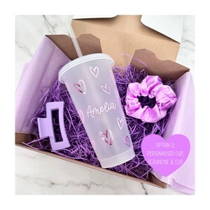 Gift Box for Her, Personalised Gift, Cold Cup, Personalised Cold Cup ...