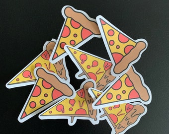 Pizza Party Stickers Pizza Theme Goodie Bags Gift Tags - Etsy