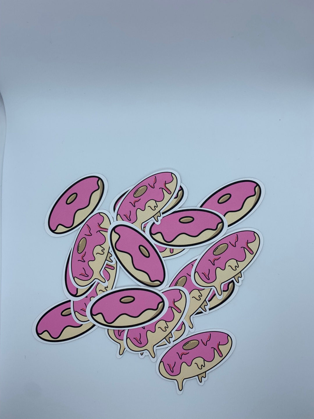 Mini Donut Stickers - Etsy