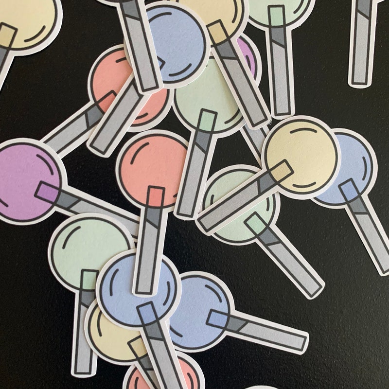 Lollipop Stickers - Etsy