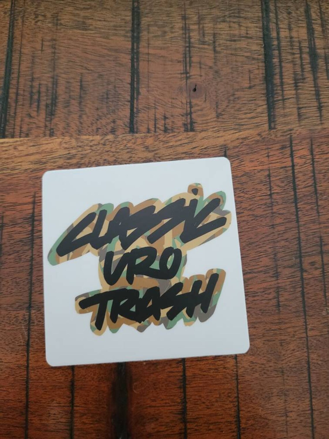 Classic Uro Trash Camo Sticker 33 - Etsy Singapore