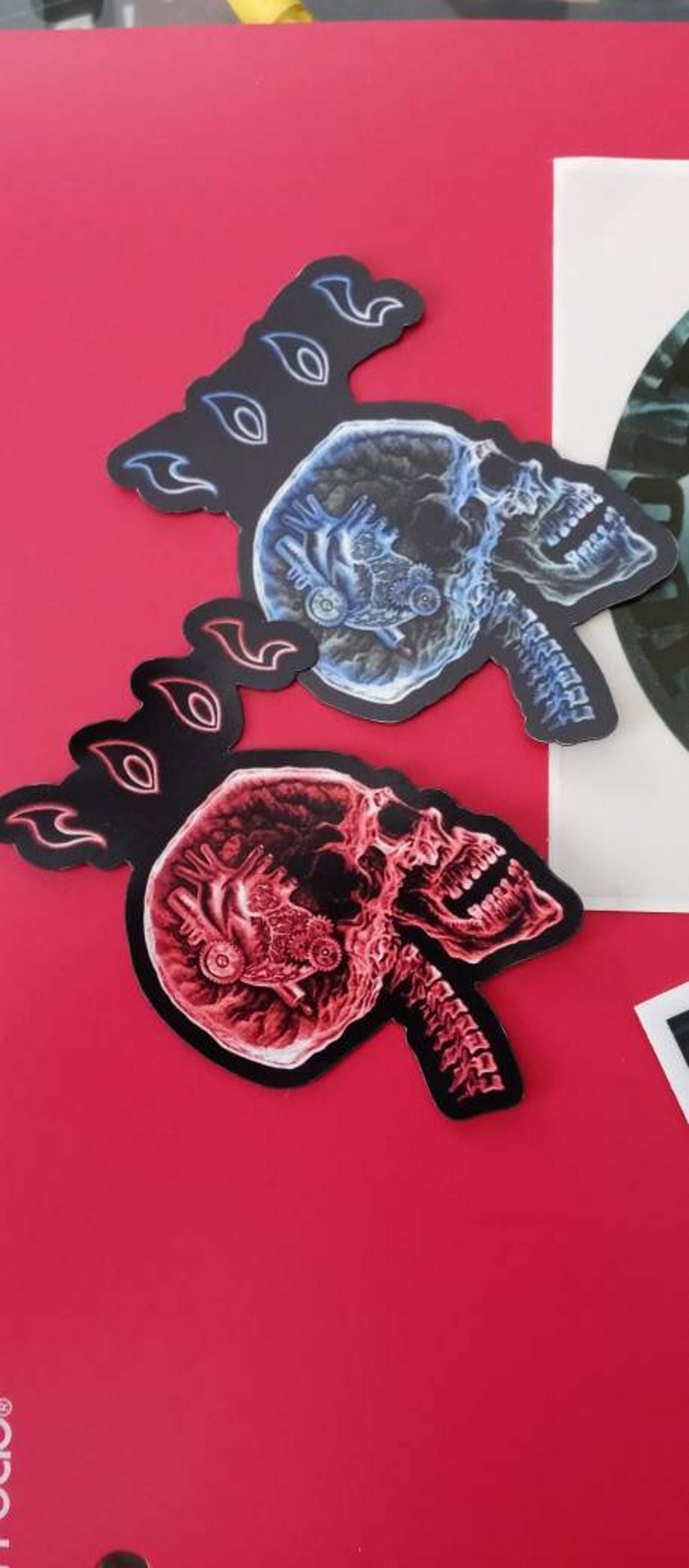 Tool band sticker magnet set | Etsy