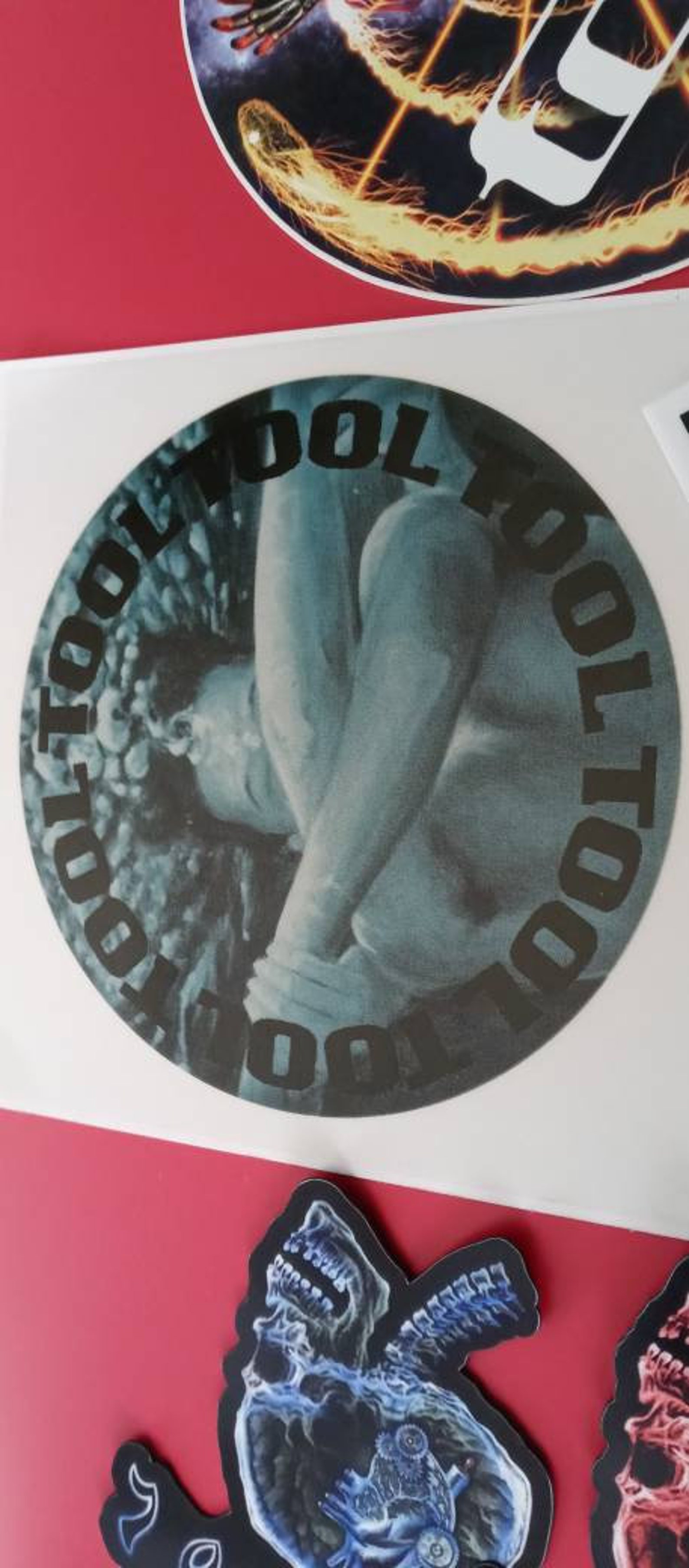 Tool band sticker magnet set | Etsy