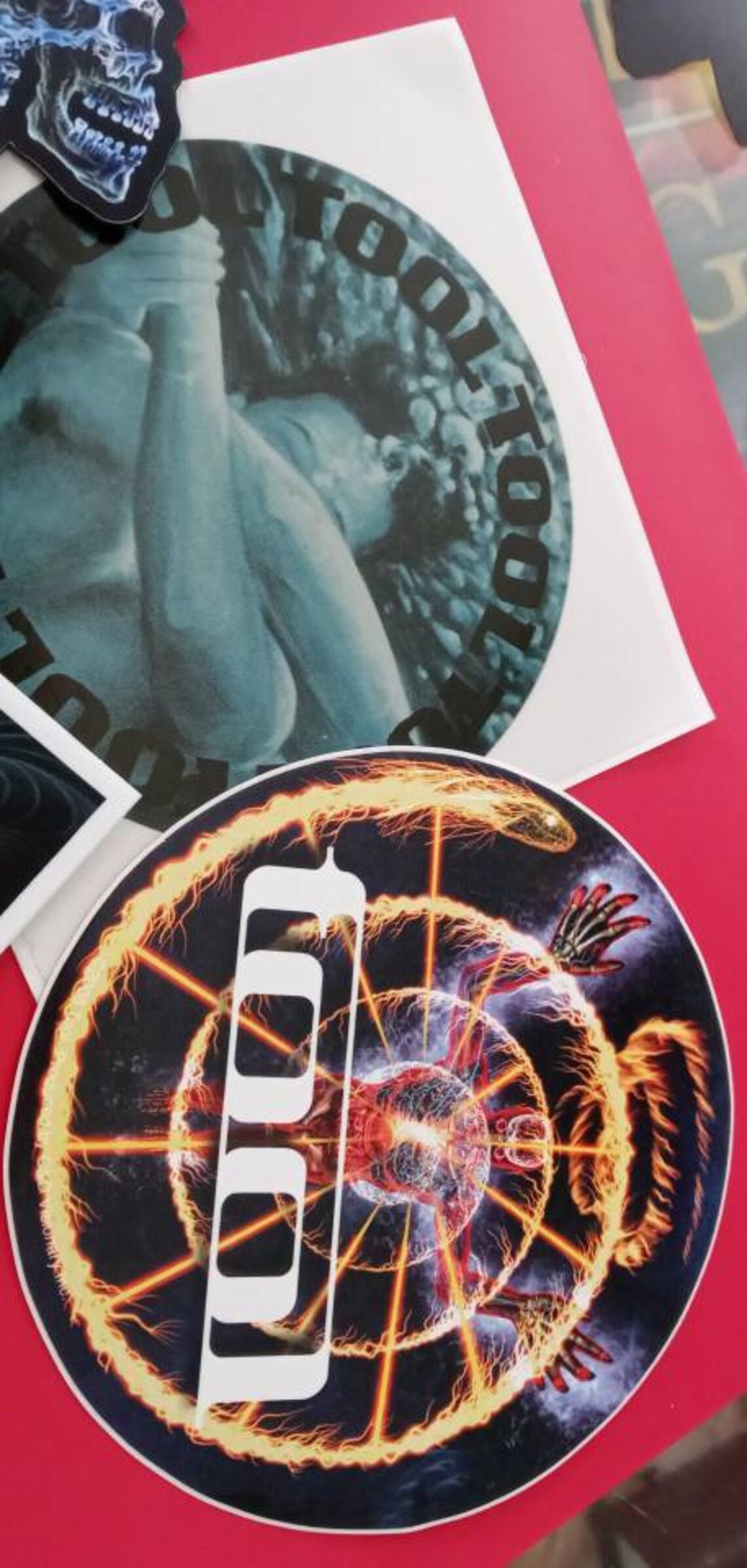 Tool band sticker magnet set | Etsy