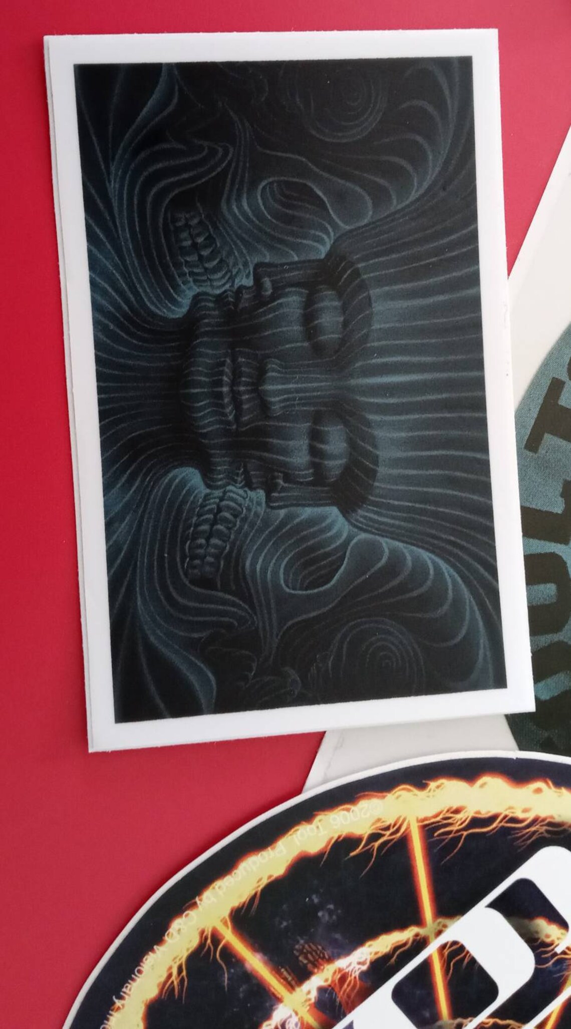 Tool band sticker magnet set | Etsy