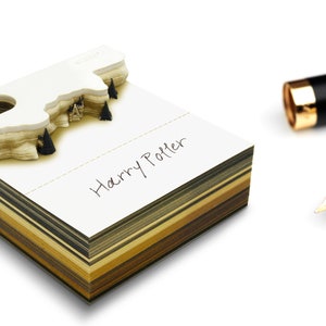Harry Potter Memo Pad Reveals Hogwarts Castle as You Tear Away Notes - Etsy