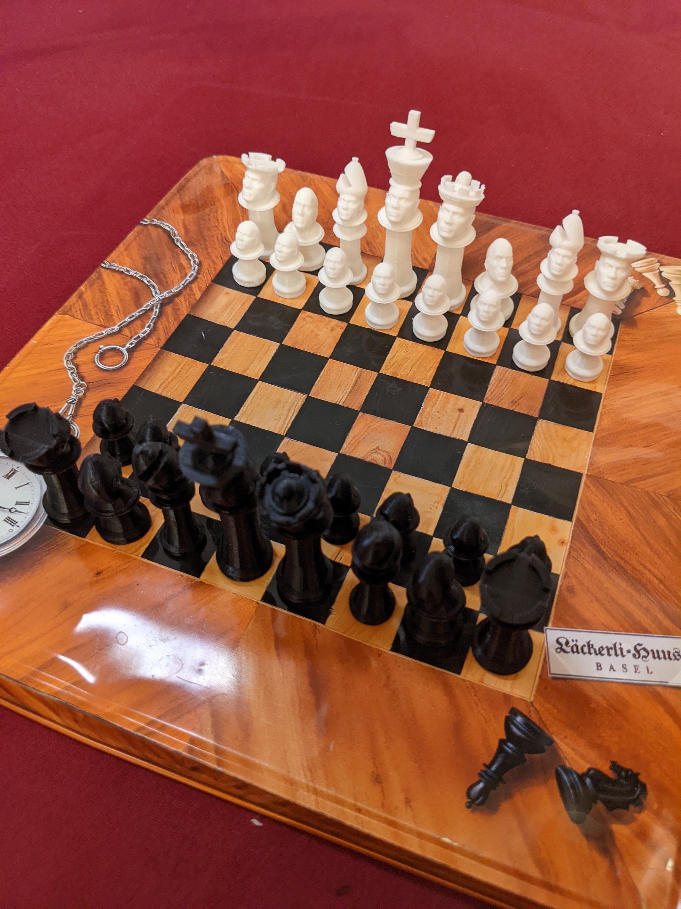 The Rock Chess Set 3D Printed Figures - Etsy New Zealand