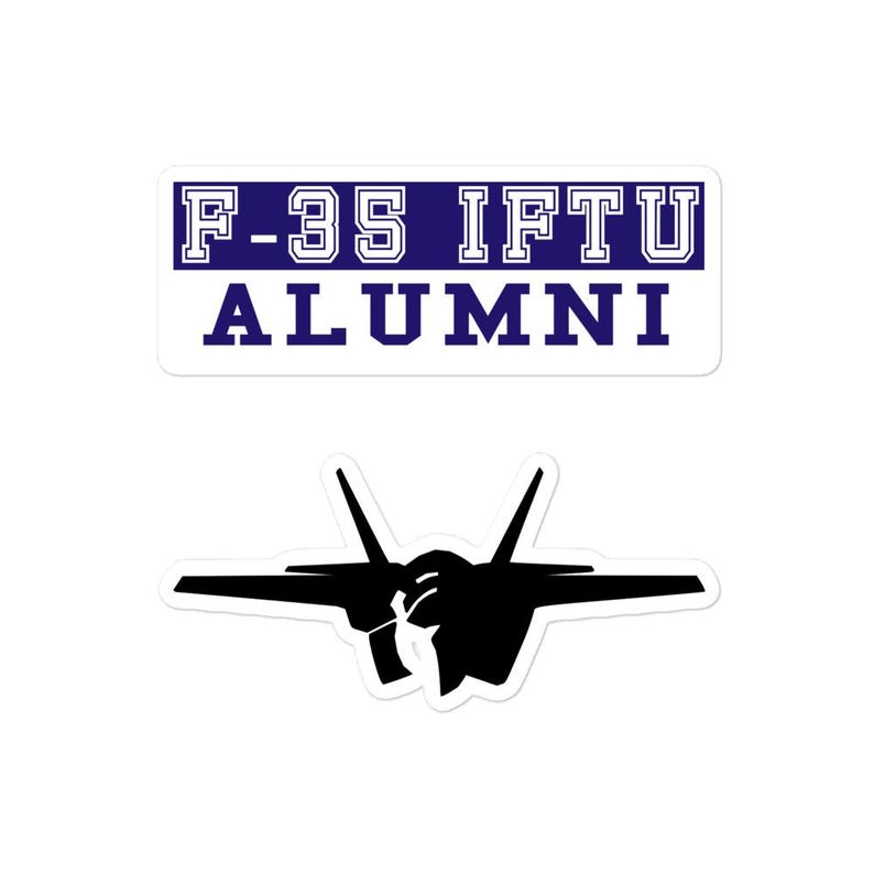F-35 IFTU Alumni and F-35 Sticker Set - Etsy