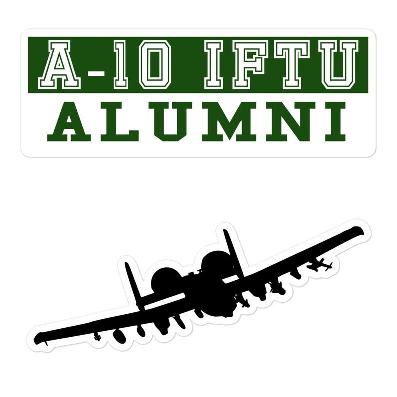 A-10C and A-10 IFTU Alumni Sticker Set - Etsy