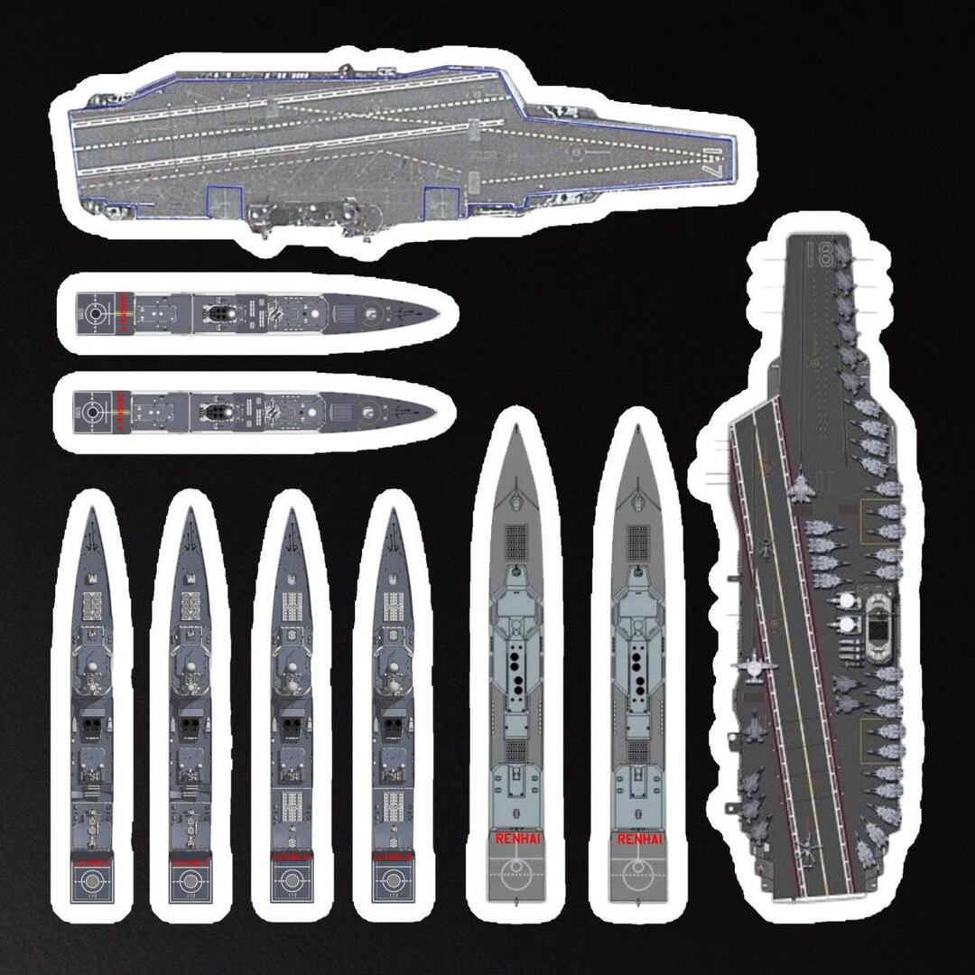 PLA Navy Surface Action Group Magnet Set - 10 Pack - Etsy