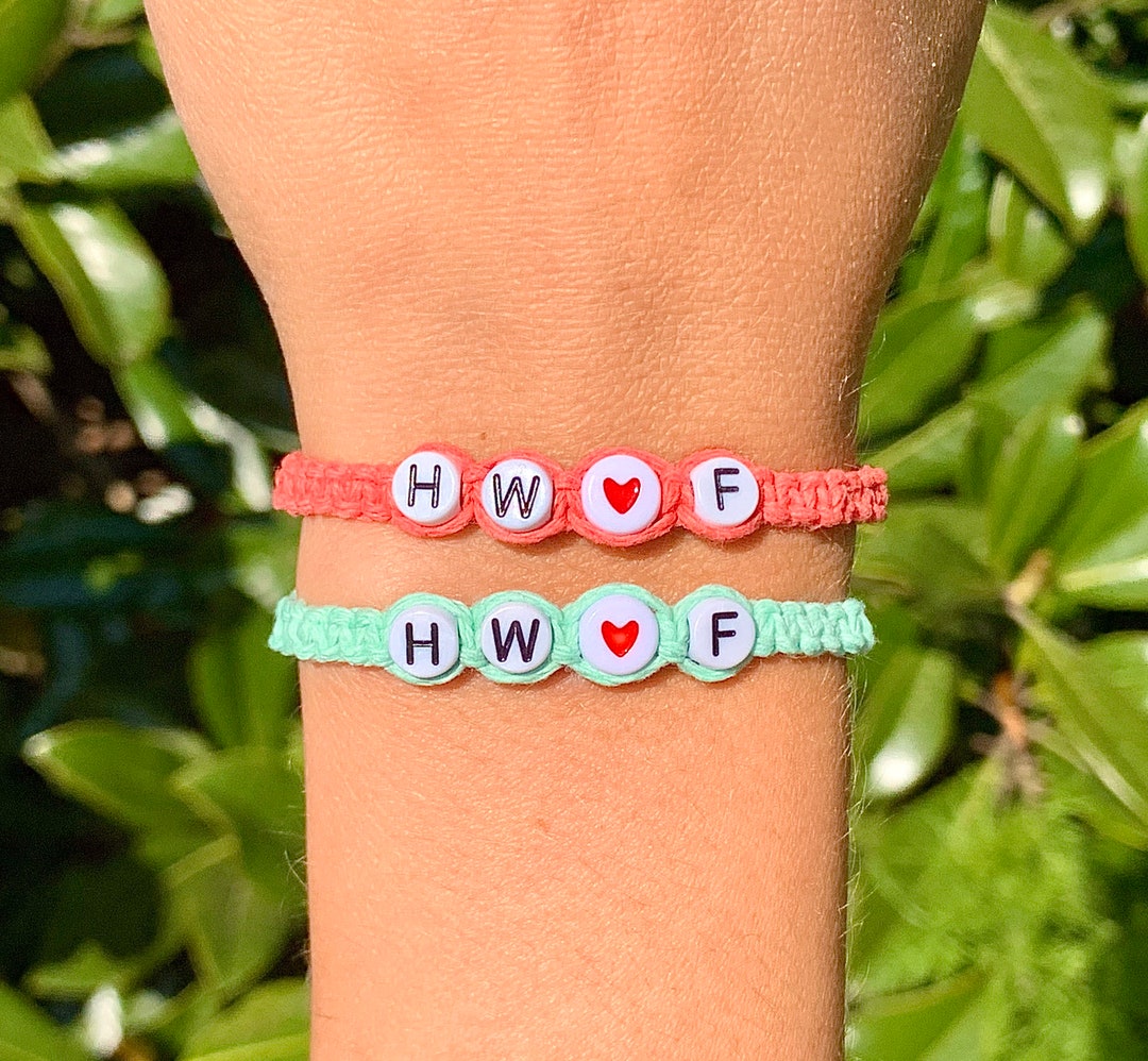 60+ Colors HWLF (he Would Love First) Friendship Bracelet With Cross ...