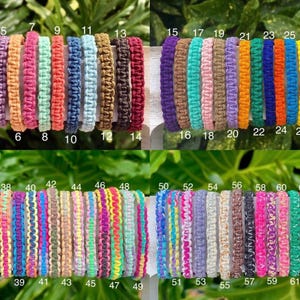 60+ Colors HWLF (he Would Love First) Friendship Bracelet With Cross ...