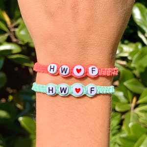 60+ Colors HWLF (he Would Love First) Friendship Bracelet With Cross ...