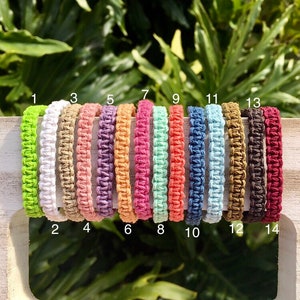 60+ Colors HWLF (he Would Love First) Friendship Bracelet With Cross ...
