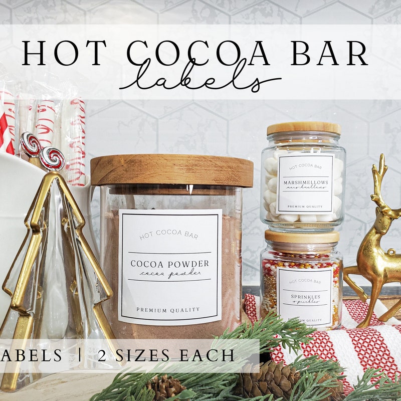 Hot Cocoa Bar - Etsy