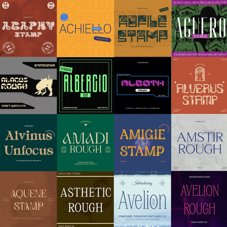 Vintage Pack 70 Fonts Bundle Vintage Font, Retro Font, Cricut Font ...