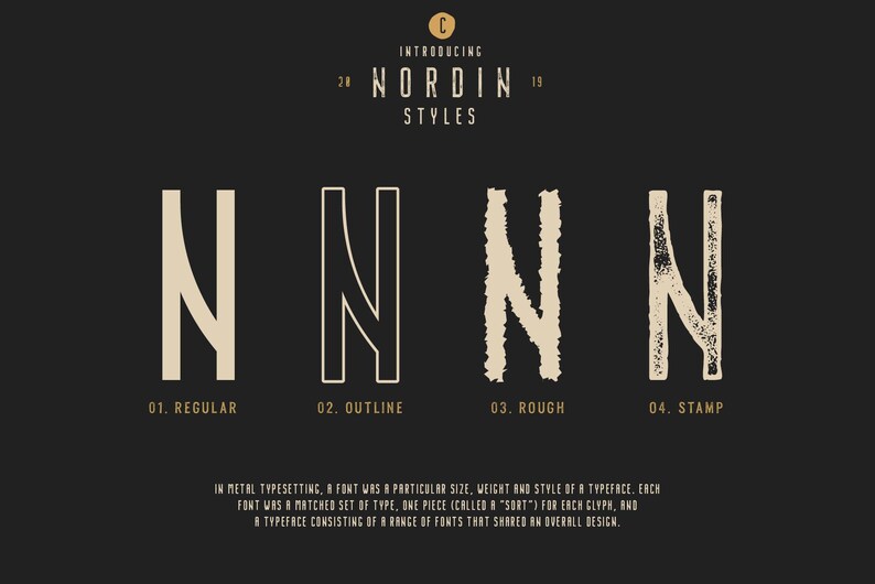 Nordin Vintage Font Family Badge Logo Cricut Font Etsy nordin-vintage-font-family-badge-logo-cricut-font-etsy